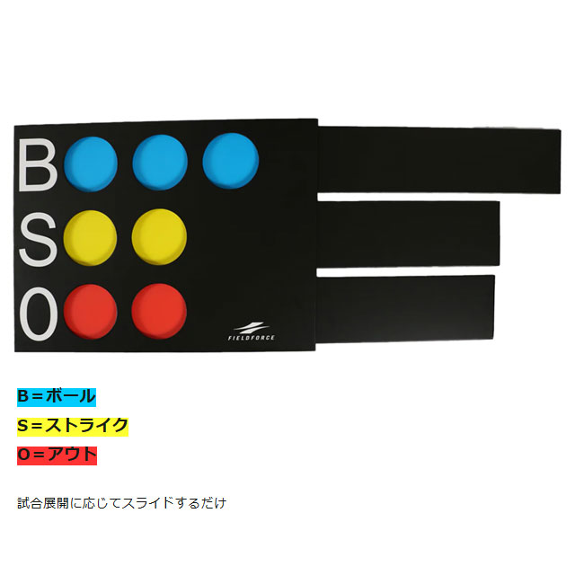 フィールドフォース BSOカウンター・アナログ カウンターボード 簡易カウンター 軽量 紙製 FBSO-3549A /スポーツサクライ【スポ ...