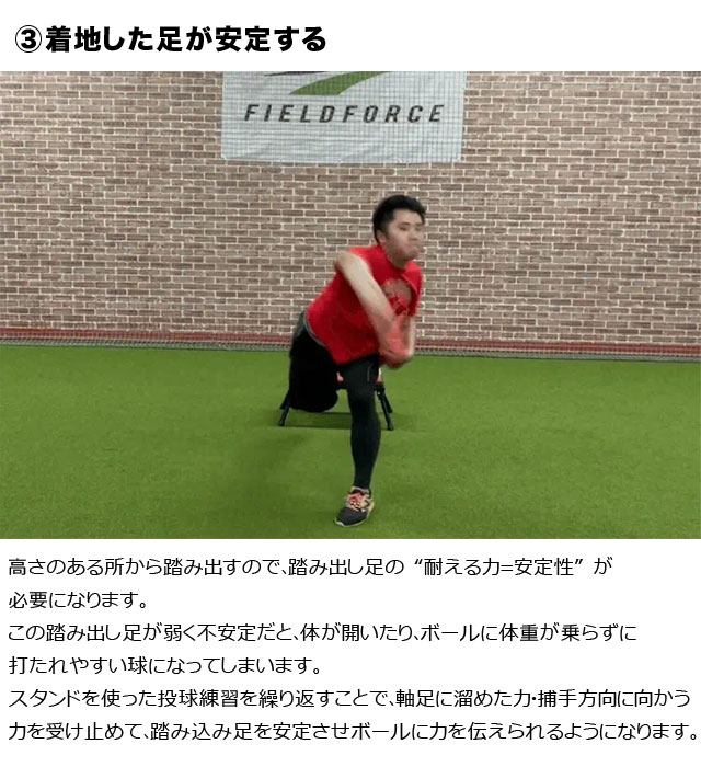 フィールドフォース ピッチプレートスタンド 投球練習 投手 ピッチャー用 ピッチプレート(別売り)専用 折りたたみ FPP-1046ST /スポーツサクライ【スポサク公式通販サイト】｜大阪の野球専門店